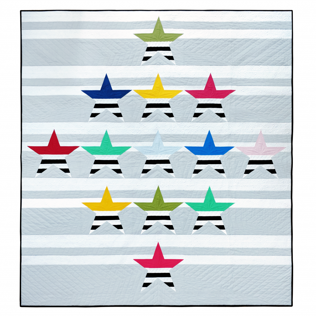 Star Line PDF Quilt Pattern - mandalei quilts